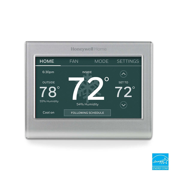 Honeywell Home Wi-Fi Smart Color Thermostat – Customizable, Smart ...